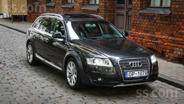 Grey Audi Allroad 2011 in Riga, with an engine capacity of 3.00 L and mileage of 337 thousand km for 6950 €, photo 6 on AUTOMOTO.COM.LV