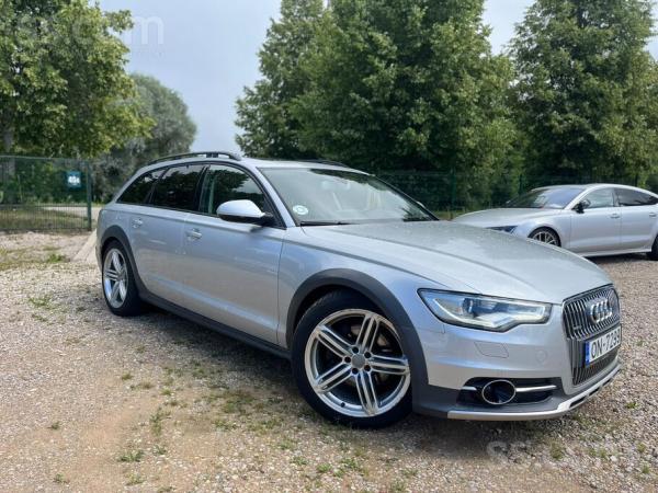 Grey Audi Allroad 2012 in Kuldiga, with an engine capacity of 3.00 L and mileage of 341 thousand km for 10590 €, photo 1 on AUTOMOTO.COM.LV