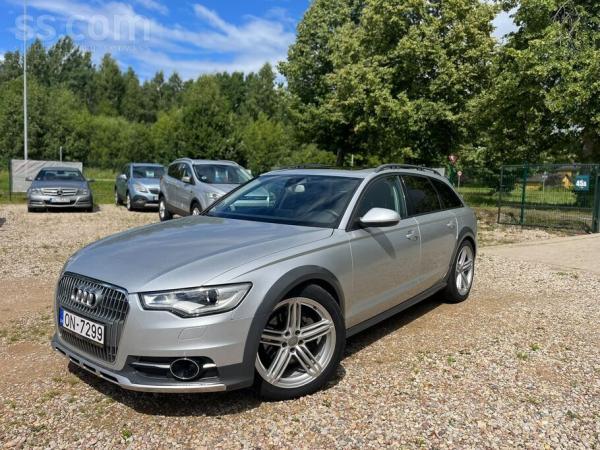 Grey Audi Allroad 2012 in Kuldiga, with an engine capacity of 3.00 L and mileage of 341 thousand km for 10590 €, photo 2 on AUTOMOTO.COM.LV