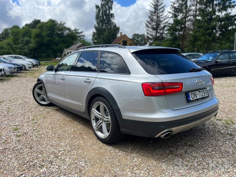 Grey Audi Allroad 2012 in Kuldiga, with an engine capacity of 3.00 L and mileage of 341 thousand km for 10590 €, photo 5 on AUTOMOTO.COM.LV