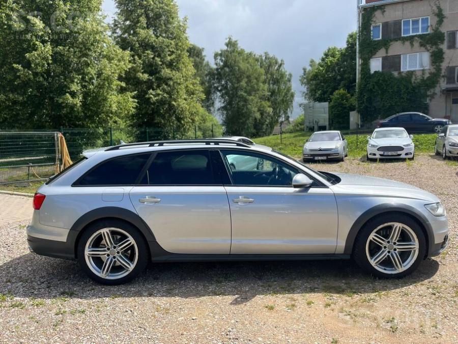 Grey Audi Allroad 2012 in Kuldiga, with an engine capacity of 3.00 L and mileage of 341 thousand km for 10590 €, photo 7 on AUTOMOTO.COM.LV