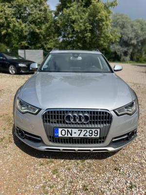 Grey Audi Allroad 2012 in Kuldiga, with an engine capacity of 3.00 L and mileage of 341 thousand km for 10590 €, photo 9 on AUTOMOTO.COM.LV