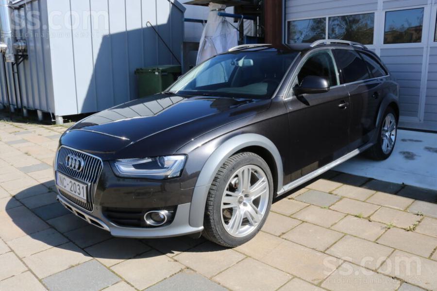 Grey Audi Allroad 2012 in Talsi, with an engine capacity of 2.00 L and mileage of 311 thousand km for 12800 €, photo 3 on AUTOMOTO.COM.LV