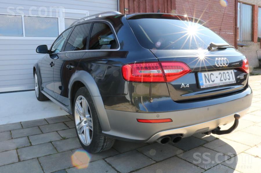 Grey Audi Allroad 2012 in Talsi, with an engine capacity of 2.00 L and mileage of 311 thousand km for 12800 €, photo 7 on AUTOMOTO.COM.LV
