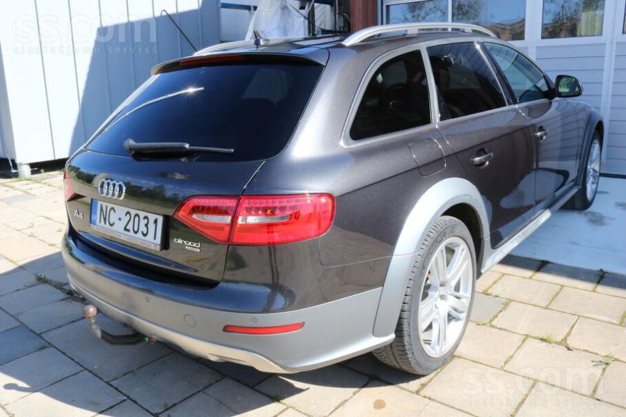 Grey Audi Allroad 2012 in Talsi, with an engine capacity of 2.00 L and mileage of 311 thousand km for 12800 €, photo 8 on AUTOMOTO.COM.LV