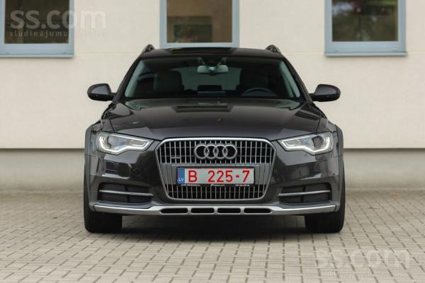 Grey Audi Allroad 2012 in Jelgava, with an engine capacity of 3.00 L and mileage of 261 thousand km for 11790 €, photo 1 on AUTOMOTO.COM.LV