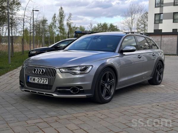 Grey Audi Allroad 2013 in Riga, with an engine capacity of 3.00 L and mileage of 317 thousand km for 9900 €, photo 1 on AUTOMOTO.COM.LV