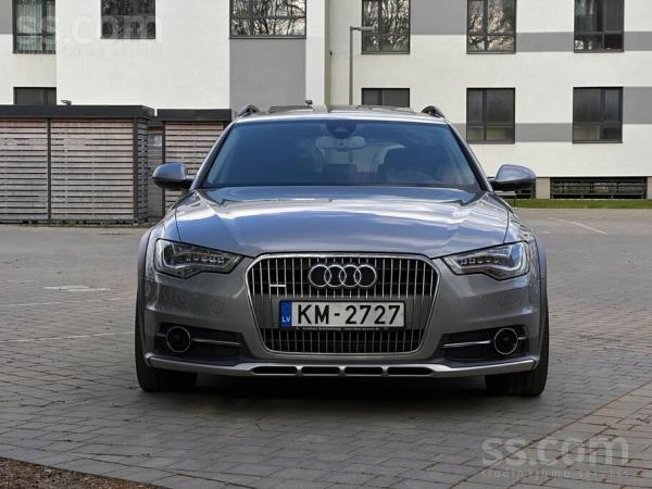 Grey Audi Allroad 2013 in Riga, with an engine capacity of 3.00 L and mileage of 317 thousand km for 9900 €, photo 2 on AUTOMOTO.COM.LV