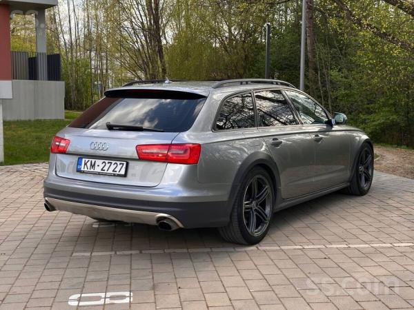 Grey Audi Allroad 2013 in Riga, with an engine capacity of 3.00 L and mileage of 317 thousand km for 9900 €, photo 3 on AUTOMOTO.COM.LV