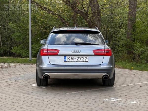 Grey Audi Allroad 2013 in Riga, with an engine capacity of 3.00 L and mileage of 317 thousand km for 9900 €, photo 4 on AUTOMOTO.COM.LV