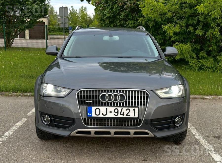Grey Audi Allroad 2013 in Riga, with an engine capacity of 2.00 L and mileage of 355 thousand km for 9299 €, photo 4 on AUTOMOTO.COM.LV