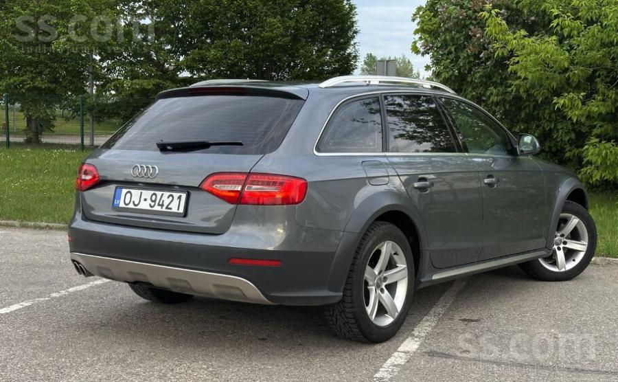 Grey Audi Allroad 2013 in Riga, with an engine capacity of 2.00 L and mileage of 355 thousand km for 9299 €, photo 6 on AUTOMOTO.COM.LV