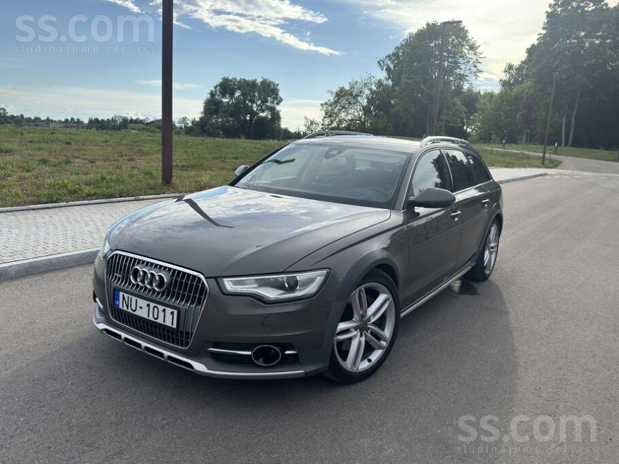Pelēks Audi Allroad 2013 Rēzekne, ar dzinēja tilpumu 3.00 L un nobraukumu 234 tūkst. km par 14500 €, foto 1 vietnē AUTOMOTO.COM.LV