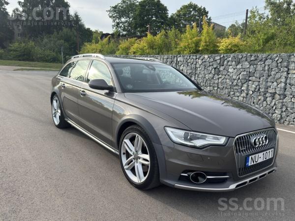 Grey Audi Allroad 2013 in Rezekne, with an engine capacity of 3.00 L and mileage of 234 thousand km for 14500 €, photo 3 on AUTOMOTO.COM.LV