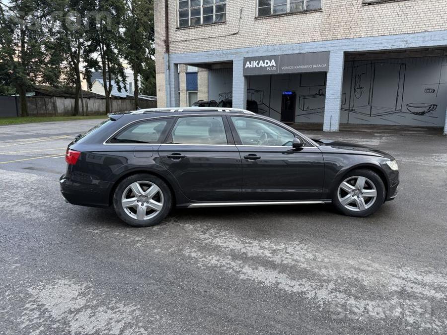 Pelēks Audi Allroad 2013 Rīga, ar dzinēja tilpumu 3.00 L un nobraukumu 322 tūkst. km par 10500 €, foto 5 vietnē AUTOMOTO.COM.LV