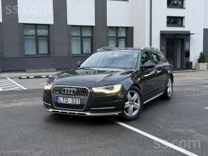 Pelēks Audi Allroad 2013 Rīga, ar dzinēja tilpumu 3.00 L un nobraukumu 322 tūkst. km par 10500 €, foto  vietnē AUTOMOTO.COM.LV