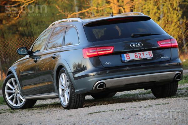 Grey Audi Allroad 2014 in Riga, with an engine capacity of 3.00 L and mileage of 0 thousand km for 11990 €, photo 5 on AUTOMOTO.COM.LV
