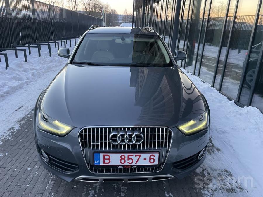 Grey Audi Allroad 2014 in Tukums, with an engine capacity of 2.00 L and mileage of 291 thousand km for 9950 €, photo 3 on AUTOMOTO.COM.LV