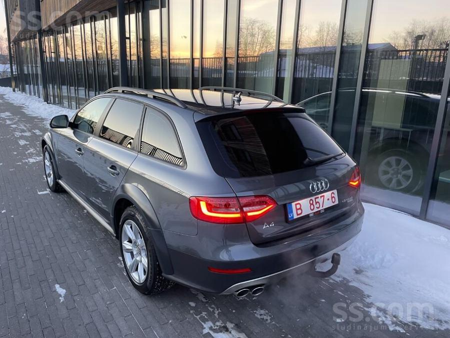 Grey Audi Allroad 2014 in Tukums, with an engine capacity of 2.00 L and mileage of 291 thousand km for 9950 €, photo 7 on AUTOMOTO.COM.LV