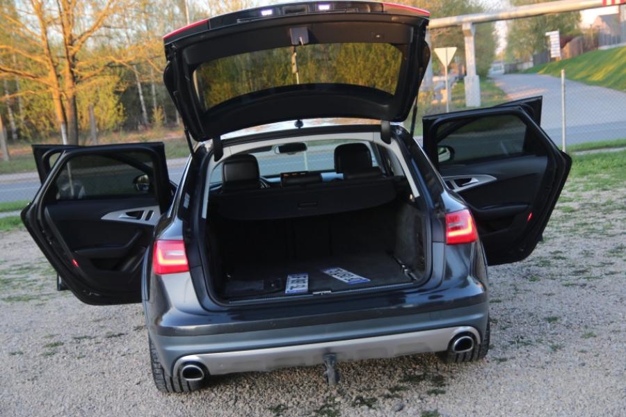 Grey Audi Allroad 2014 in Riga, with an engine capacity of 3.00 L and mileage of 298 thousand km for 12990 €, photo 17 on AUTOMOTO.COM.LV