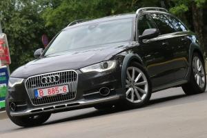 Grey Audi Allroad 2014 in Riga, with an engine capacity of 3.00 L and mileage of 299 thousand km for 10990 €, photo  on AUTOMOTO.COM.LV