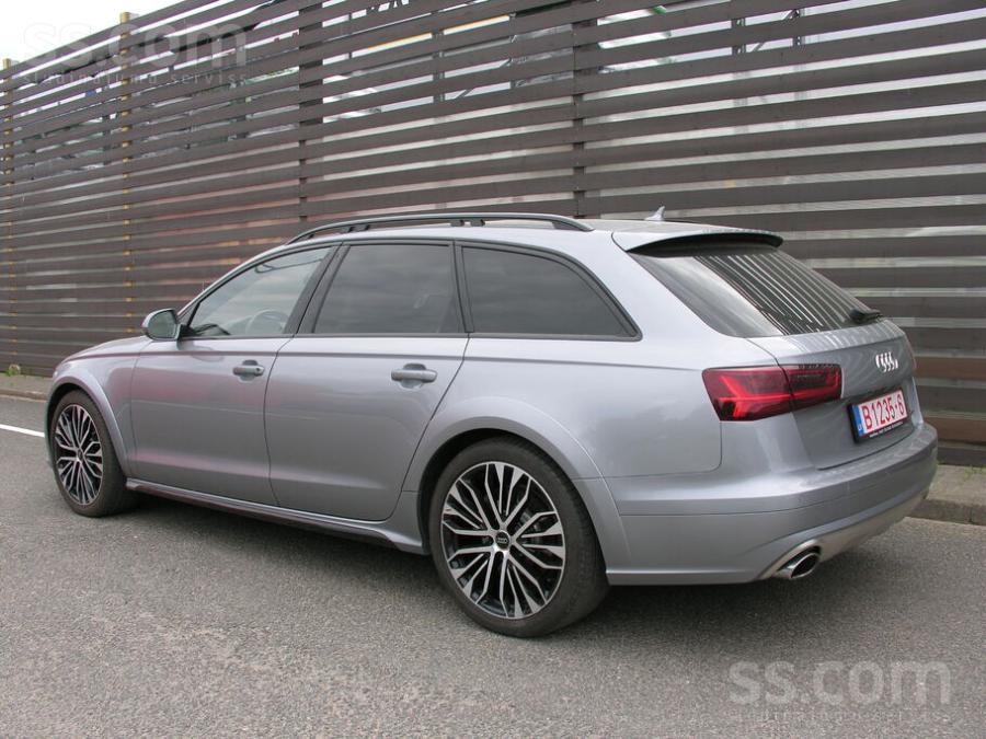 Grey Audi Allroad 2015 in Riga, with an engine capacity of 3.00 L and mileage of 185 thousand km for 18250 €, photo 3 on AUTOMOTO.COM.LV