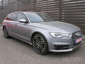 Grey Audi Allroad 2015 in Riga, with an engine capacity of 3.00 L and mileage of 185 thousand km for 18250 €, photo 4 on AUTOMOTO.COM.LV