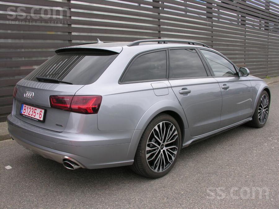 Grey Audi Allroad 2015 in Riga, with an engine capacity of 3.00 L and mileage of 185 thousand km for 18250 €, photo 5 on AUTOMOTO.COM.LV