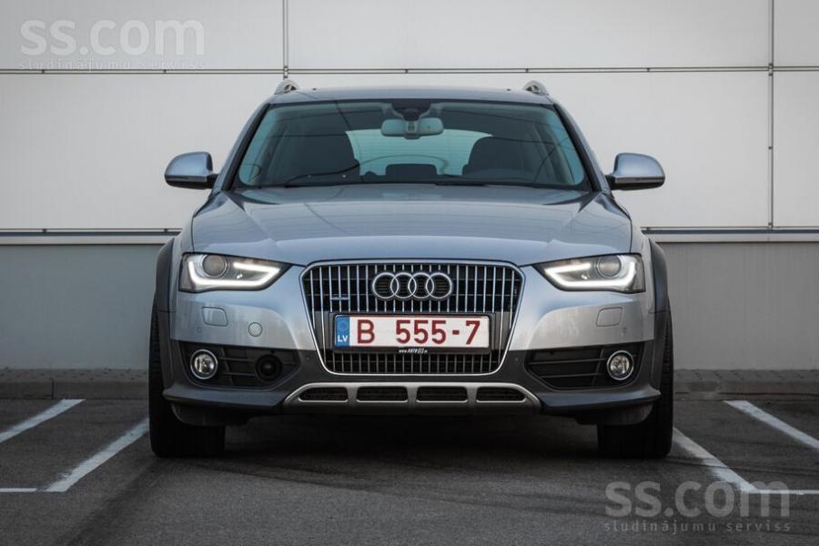 Grey Audi Allroad 2015 in Riga, with an engine capacity of 3.00 L and mileage of 209 thousand km for 12490 €, photo 4 on AUTOMOTO.COM.LV
