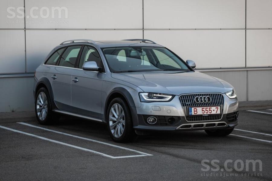 Grey Audi Allroad 2015 in Riga, with an engine capacity of 3.00 L and mileage of 209 thousand km for 12490 €, photo 7 on AUTOMOTO.COM.LV