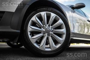 Grey Audi Allroad 2015 in Riga, with an engine capacity of 3.00 L and mileage of 209 thousand km for 12490 €, photo 11 on AUTOMOTO.COM.LV