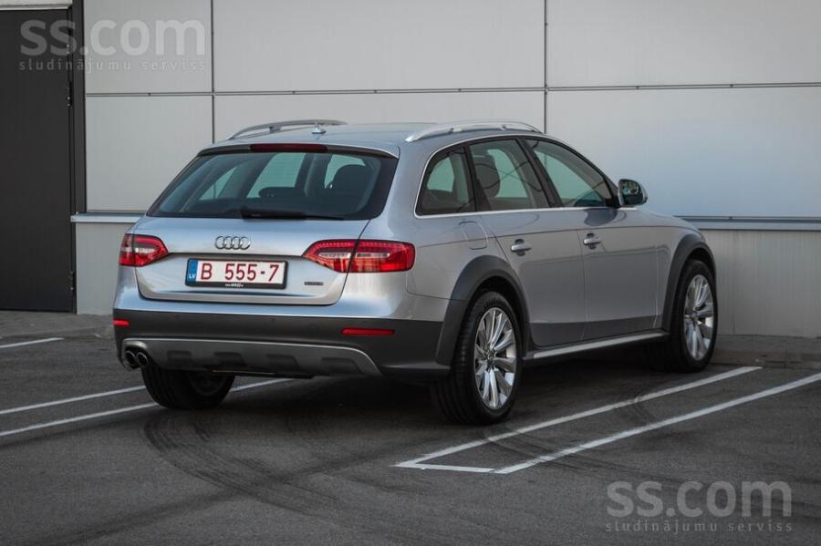 Grey Audi Allroad 2015 in Riga, with an engine capacity of 3.00 L and mileage of 209 thousand km for 12490 €, photo 13 on AUTOMOTO.COM.LV