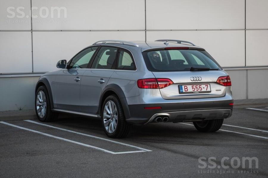 Grey Audi Allroad 2015 in Riga, with an engine capacity of 3.00 L and mileage of 209 thousand km for 12490 €, photo 17 on AUTOMOTO.COM.LV