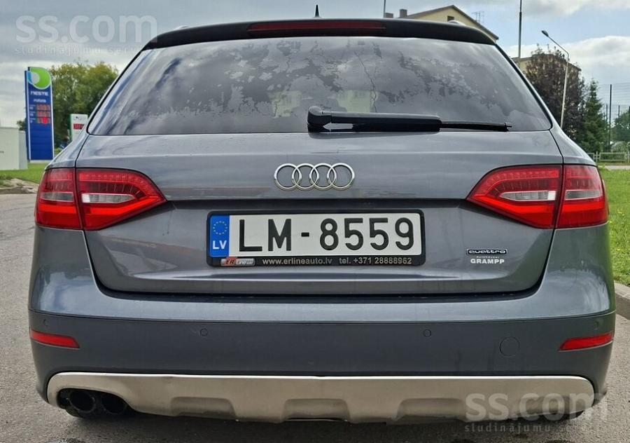 Pelēks Audi Allroad 2015 Rīga, ar dzinēja tilpumu 2.00 L un nobraukumu 302 tūkst. km par 11700 €, foto 6 vietnē AUTOMOTO.COM.LV