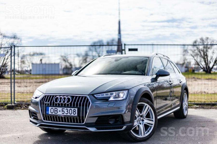 Pelēks Audi Allroad 2017 Rīga, ar dzinēja tilpumu 2.00 L un nobraukumu 190 tūkst. km par 17300 €, foto 1 vietnē AUTOMOTO.COM.LV