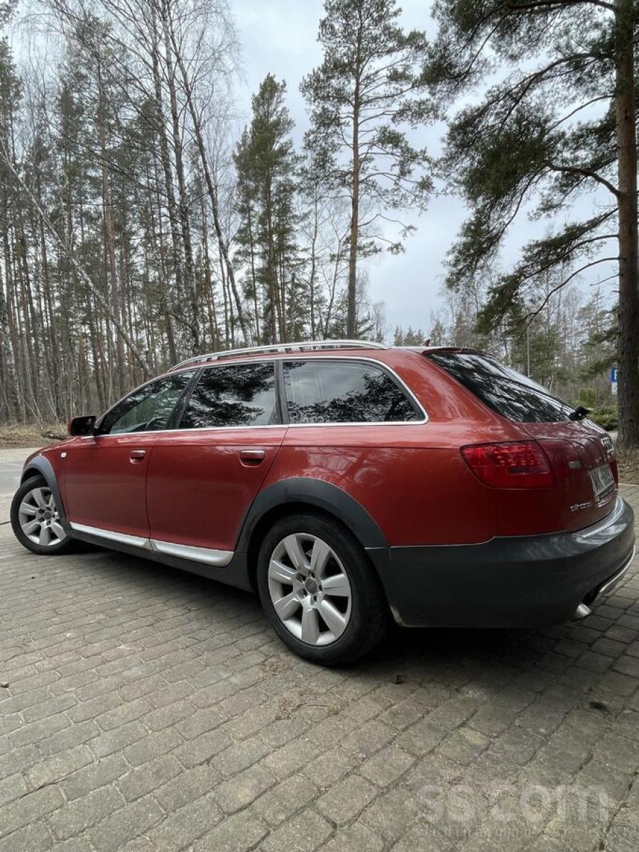 Orange Audi Allroad 2007 in Riga, with an engine capacity of 3.00 L and mileage of 380 thousand km for 6750 €, photo 4 on AUTOMOTO.COM.LV