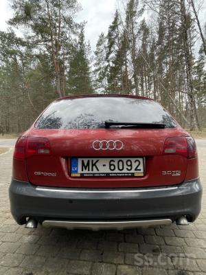 Orange Audi Allroad 2007 in Riga, with an engine capacity of 3.00 L and mileage of 380 thousand km for 6750 €, photo 7 on AUTOMOTO.COM.LV
