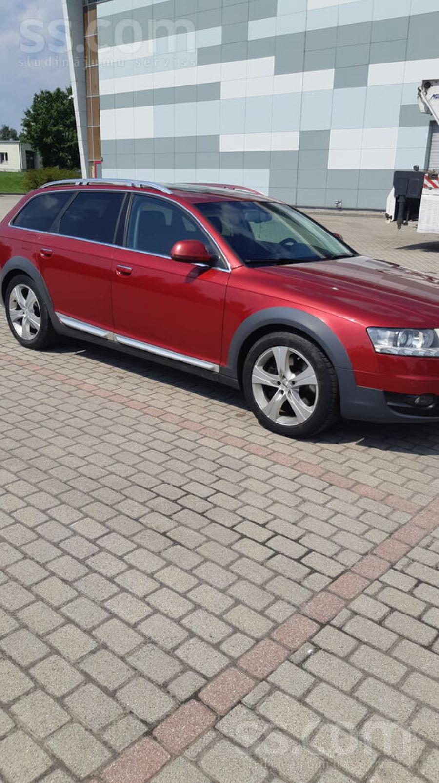 Sarkans Audi Allroad 2009 Dobele, ar dzinēja tilpumu 3.00 L un nobraukumu 0 tūkst. km par 5950 €, foto 5 vietnē AUTOMOTO.COM.LV