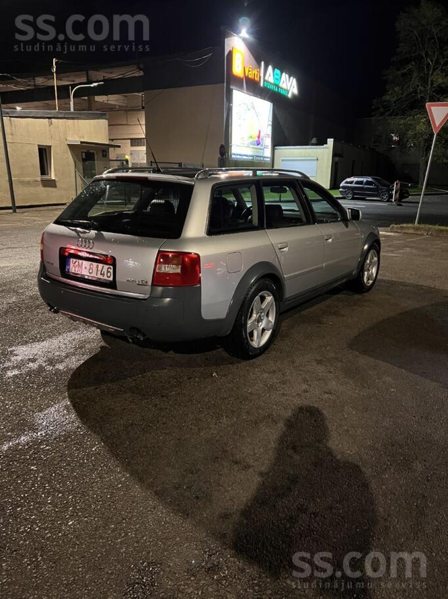 Audi Allroad 2004 Rīga, ar dzinēja tilpumu 2.50 L un nobraukumu 333 tūkst. km par 6700 €, foto 5 vietnē AUTOMOTO.COM.LV