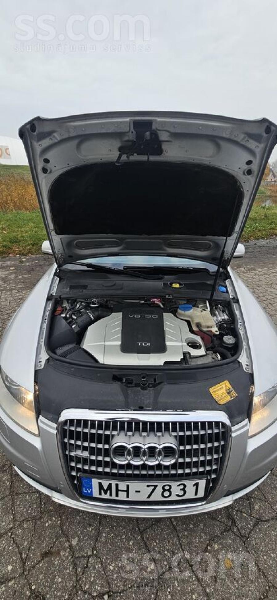 Audi Allroad 2007 Liepāja, ar dzinēja tilpumu 3.00 L un nobraukumu 306 tūkst. km par 5100 €, foto 12 vietnē AUTOMOTO.COM.LV
