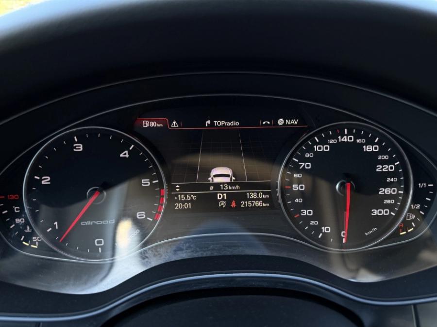 Audi Allroad 2013 in Riga, with an engine capacity of 3.00 L and mileage of 216 thousand km for 13500 €, photo 21 on AUTOMOTO.COM.LV