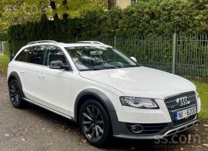 White Audi Allroad 2010 in Riga, with an engine capacity of 3.00 L and mileage of 321 thousand km for 5990 €, photo 1 on AUTOMOTO.COM.LV