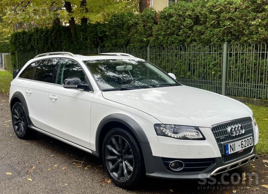 Balts Audi Allroad 2010 Rīga, ar dzinēja tilpumu 3.00 L un nobraukumu 321 tūkst. km par 5990 €, foto 1 vietnē AUTOMOTO.COM.LV
