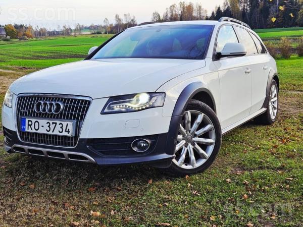 White Audi Allroad 2009 in Riga, with an engine capacity of 2.00 L and mileage of 310 thousand km for 6100 €, photo 1 on AUTOMOTO.COM.LV