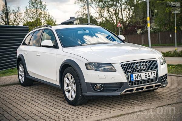 White Audi Allroad 2010 in Riga, with an engine capacity of 2.00 L and mileage of 0 thousand km for 7990 €, photo 3 on AUTOMOTO.COM.LV