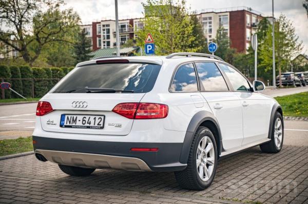 White Audi Allroad 2010 in Riga, with an engine capacity of 2.00 L and mileage of 0 thousand km for 7990 €, photo 4 on AUTOMOTO.COM.LV