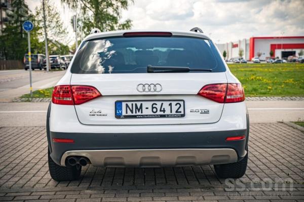 White Audi Allroad 2010 in Riga, with an engine capacity of 2.00 L and mileage of 0 thousand km for 7990 €, photo 5 on AUTOMOTO.COM.LV