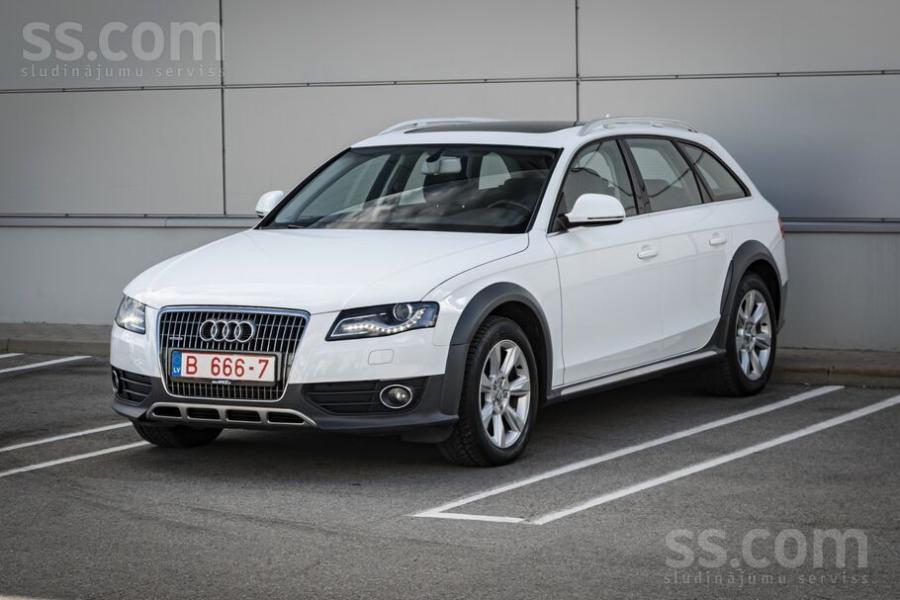Balts Audi Allroad 2010 Rīga, ar dzinēja tilpumu 2.00 L un nobraukumu 197 tūkst. km par 10950 €, foto 1 vietnē AUTOMOTO.COM.LV