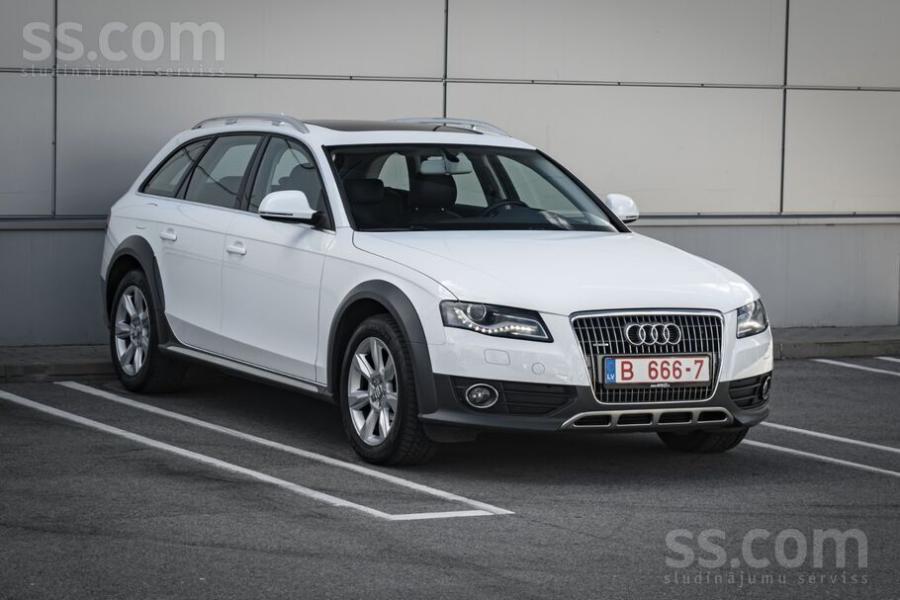 Balts Audi Allroad 2010 Rīga, ar dzinēja tilpumu 2.00 L un nobraukumu 197 tūkst. km par 10950 €, foto 4 vietnē AUTOMOTO.COM.LV