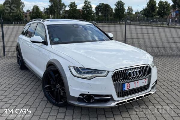 White Audi Allroad 2012 in Jelgava, with an engine capacity of 3.00 L and mileage of 0 thousand km for 14950 €, photo 1 on AUTOMOTO.COM.LV